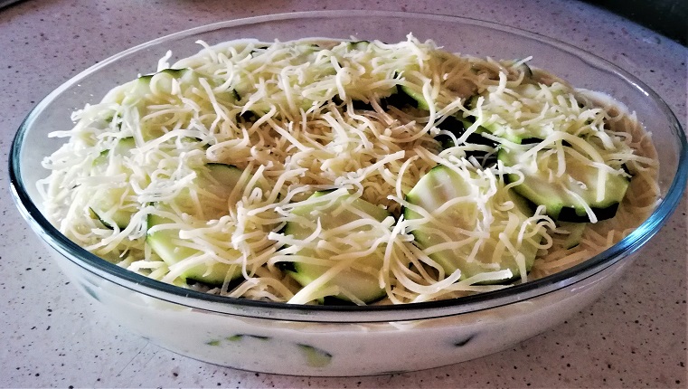 Gratin de courgette en béchamel simple et rapide — Alexia Tiga