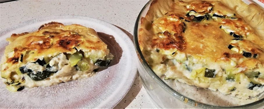 Gratin de courgette en béchamel simple et rapide — Alexia Tiga