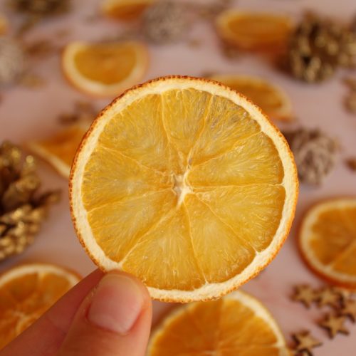 Oranges séchées au four — DIY de Noël — Alexia Tiga
