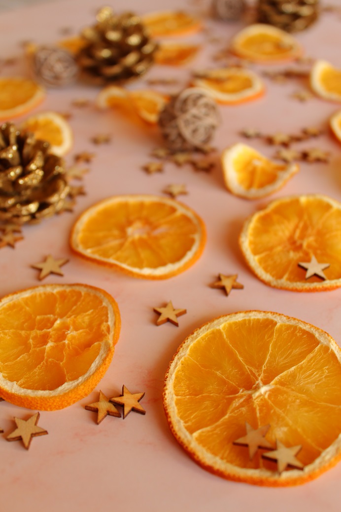 Oranges séchées au four — DIY de Noël — Alexia Tiga