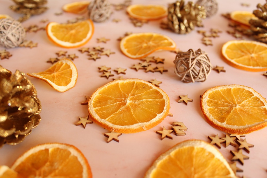 Oranges séchées au four — DIY de Noël — Alexia Tiga