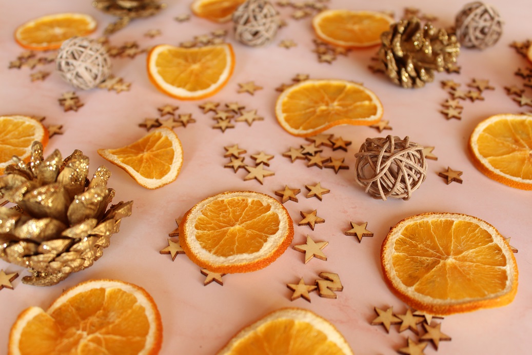 Oranges séchées au four — DIY de Noël — Alexia Tiga